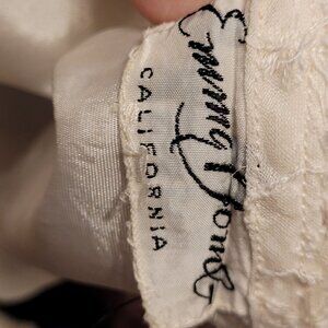 Emma Domb | Dresses | Emma Domb California Couture Dress White Eyelet ...